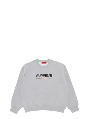 Supreme Established Crewneck - Grey