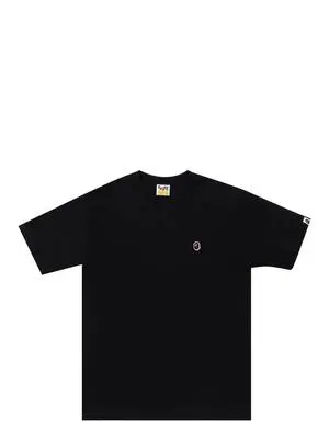 A BATHING APE Ape Head One Point Tee - Black