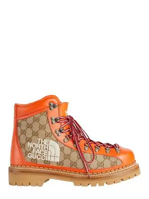 Gucci The North Face X Lace-up Boots - Orange