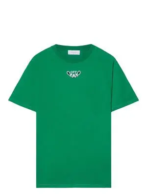 Off-White Bandana Arrow Slim Short-sleeve T-shirt - Green