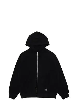 Supreme Hooded Zip Up Thermal - Black
