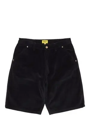 GOLF WANG Olde Corduroy Work Short - Black