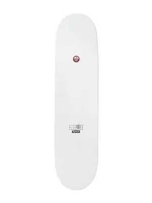Supreme X Mm6 Maison Margiela Skateboard - White