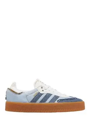 Adidas Atmos X Sambae Denim Sneakers - Blue