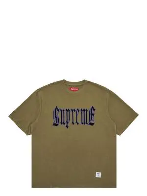 Supreme Old English Short-sleeve Top 'olive' Green