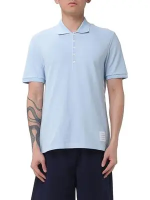 Thom Browne Polo Shirt - Gnawed Blue