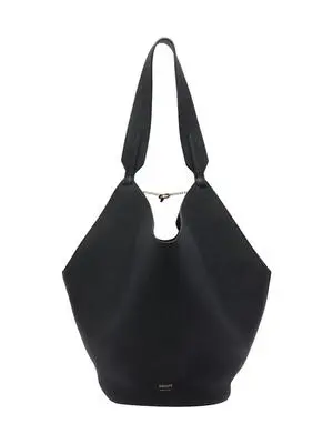 Khaite Lotus Shoulder Bag - Black