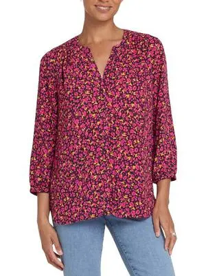 NYDJ NYDJ Pintuck Top Evangeline