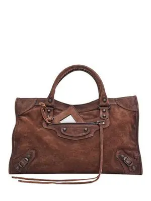 Balenciaga Balenciaga Le City Medium Tote Bag Camel
