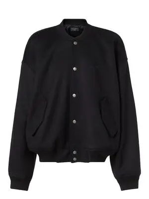 BALENCIAGA Balenciaga Wool Bomber Jacket