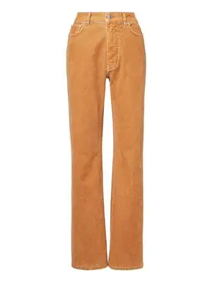 Rabanne High-rise Straight Leg Jeans - Orange