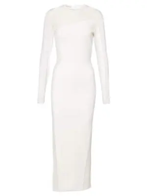 Stella McCartney Miracle Panelled Maxi Dress - White