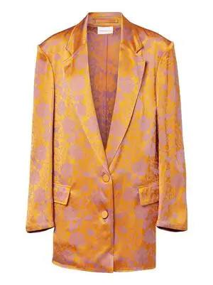 DRIES VAN NOTEN Dries Van Noten Floral Jacquard Blazer