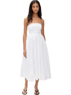 A.L.C. Tate Strapless Dress - White