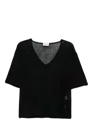 P.a.r.o.s.h Fine-knit Blouse - Black