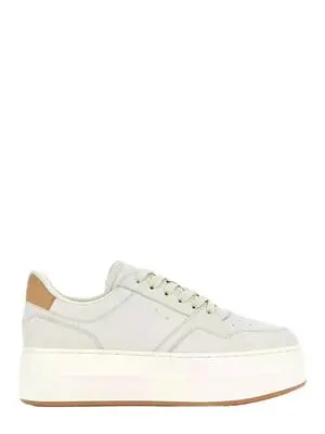 Hogan Leather Sneakers - Neutrals