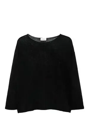 P.a.r.o.s.h Fine-knit Blouse - Black
