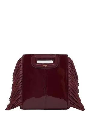 Maje M Mini Bag - Burgundy