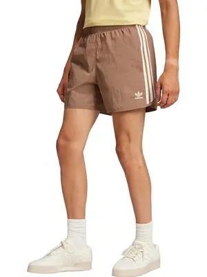 Adidas Adicolor Classics Sprinter Shorts - Trace Brown / Wonder White