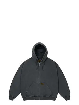 PALACE Triple Stitch Zip Hood - Pigment Black
