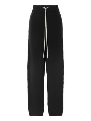 Rick Owens Cashmere Track Pants - Black