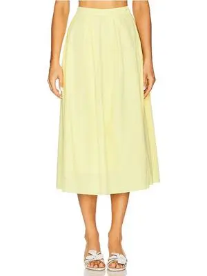 AZLEE Sheridan Skirt - Lemon