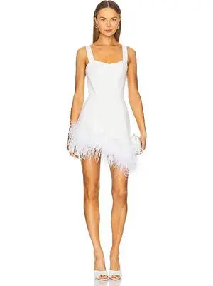 SANTA BRANDS Swan Mini Dress - White