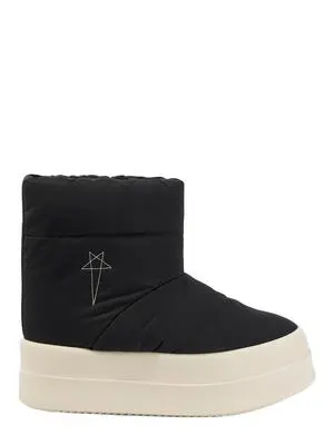 Rick Owens Mega Bumper Lunar Biker Boots - Black