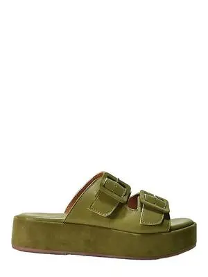 Cordani Karson Slide Sandals Green