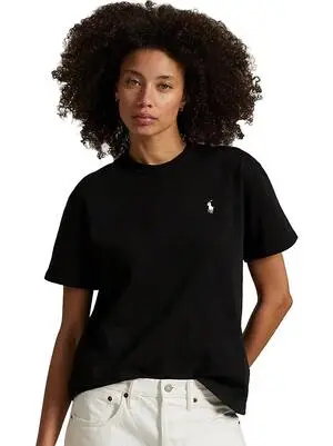 Ralph Lauren Relaxed Fit Cotton Jersey Tee - Polo Black