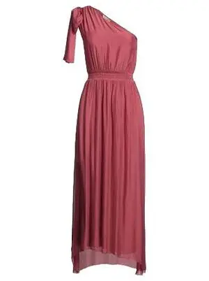 KAOS JEANS One-shoulder Maxi Dress - Magenta