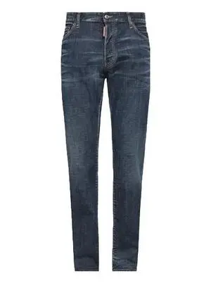 Dsquared2 Tapered Jeans With Five Pockets - Blue