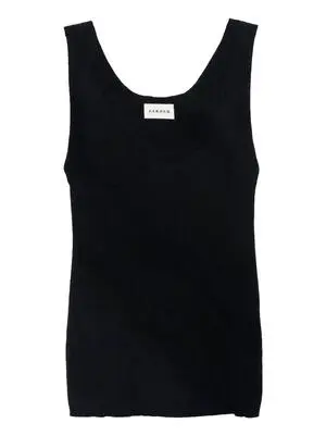 P.a.r.o.s.h Ribbed-knit Tank Top - Blue