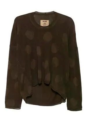 UMA WANG Pois Sweater - Brown