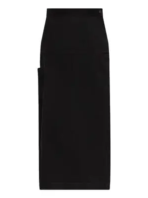 LEMAIRE High-waisted Skirt - Black