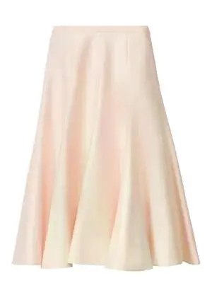Fabiana Filippi Pleat-detailing Midi Skirt - Pink