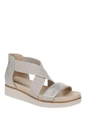LIFESTRIDE Giselle Strappy Sandals - Taupe