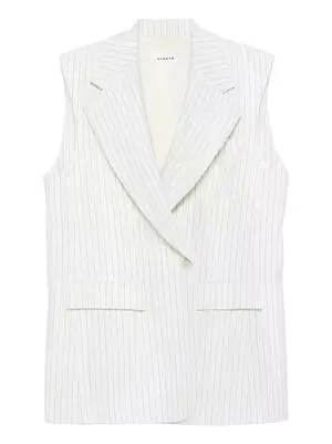 P.a.r.o.s.h Libra Waistcoat - White