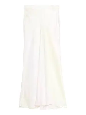 SEMICOUTURE Ambra Midi Skirt - Neutrals