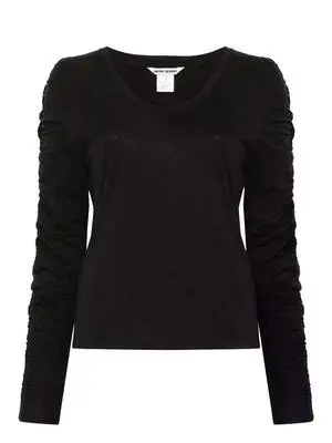 DKNY DKNY Ruched-Detail T-Shirt