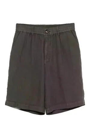 Brunello Cucinelli Brunello Cucinelli Linen Shorts Brown