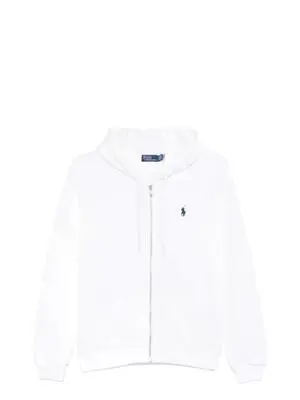 Polo Ralph Lauren Pony-embroidered Hoodie - White