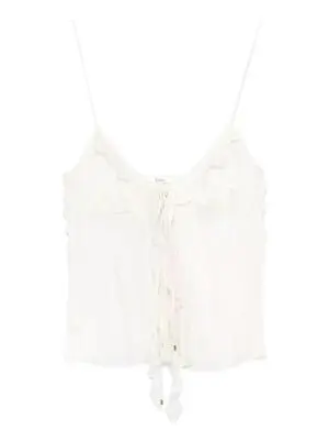 Chloé Silk Top - White