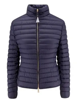Moncler Padded And Quilted Jacket - Blue