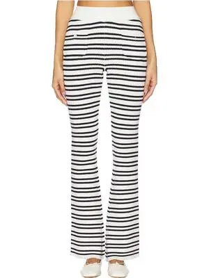 Frankies Bikinis Camden Knit Pant - Navy