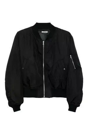 AURALEE Auralee Silk Twill Bomber Jacket