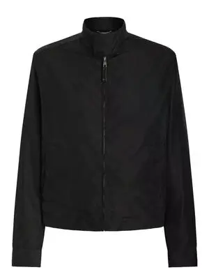 Dolce & Gabbana Zip-up Bomber Jacket - Black