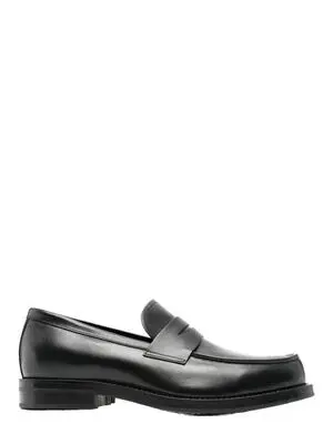 BOSS Leather Loafers - Black