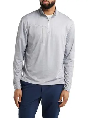Johnnie-o Spur Quarter Zip Pullover - Seal
