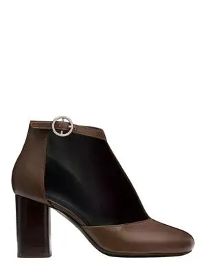 LEMAIRE 80mm Cut-out Boots - Brown